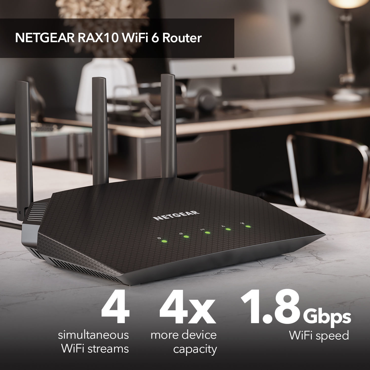 NETGEAR: Networking Products Made For You. AX1800 4-Stream WiFi 6 ...
