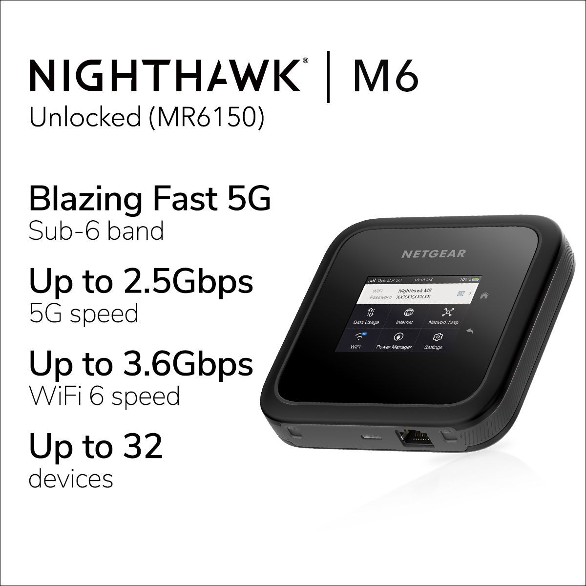 NETGEAR: Networking Products Made For You. 5G AXE3600 WiFi 6 Mobile ...